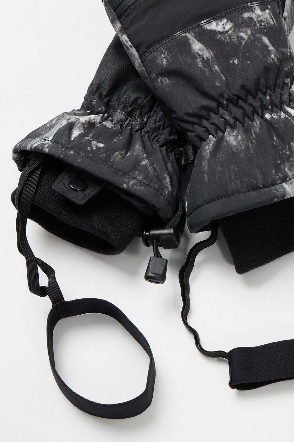 BLOCK VENT MITTEN MARBLE BLACK – DIMITO INTERNATIONAL