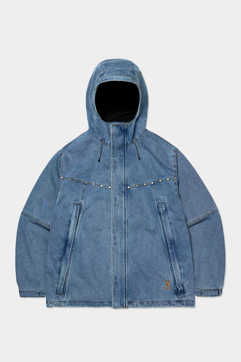 [PLAYBOY x DIMITO] STUD WESTERN DENIM JACKET WASHED BLUE – DIMITO ...